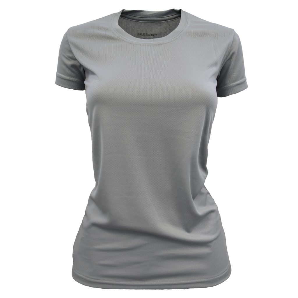 Playera Manga Corta Crew Gris Claro – Excelencia en Guantes